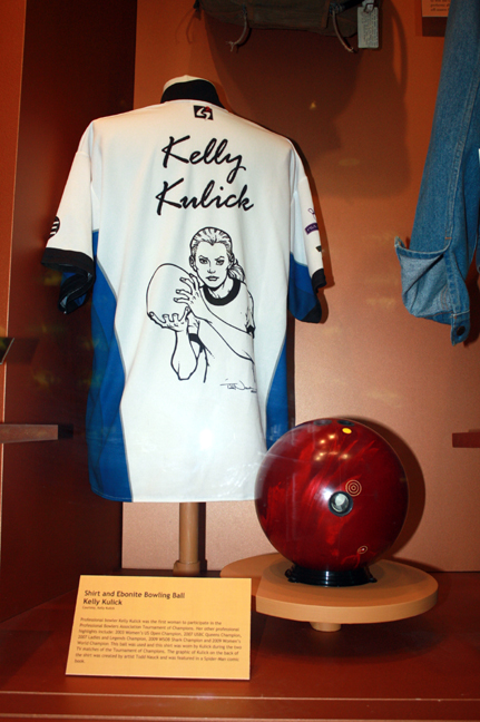 BOWL.com | Kelly Kulick display added at The Women's Museum