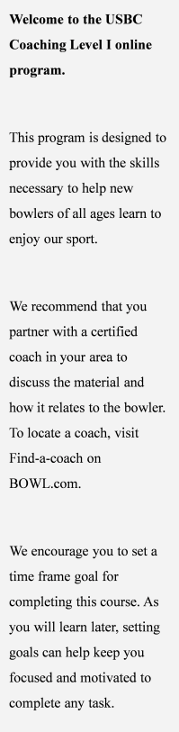 USBC Level I Presentation